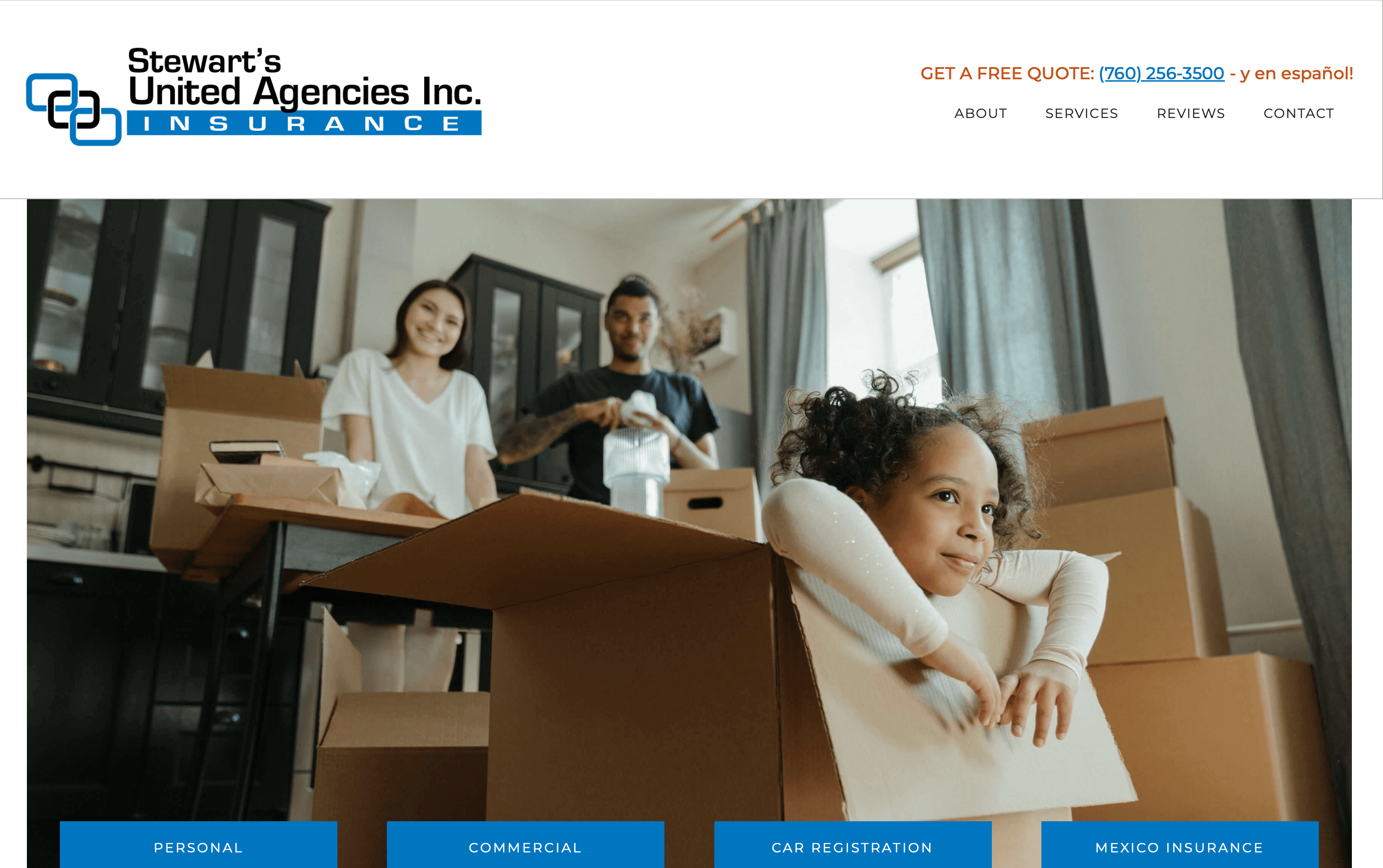 personal & commercial insurance | Stewart's United Agencies | Barstow ...