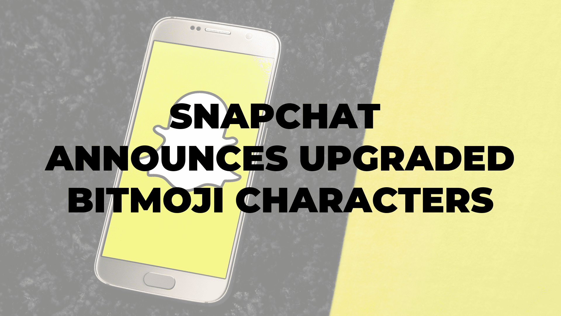 Snapchat Announces Upgraded Bitmoji Characters - Startech X - Webflow ...