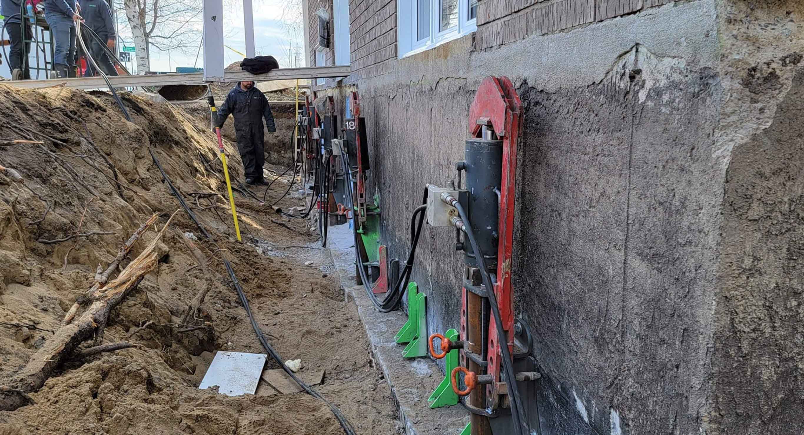 La différence entre stabilisation et redressement de maison / Pretech ...
