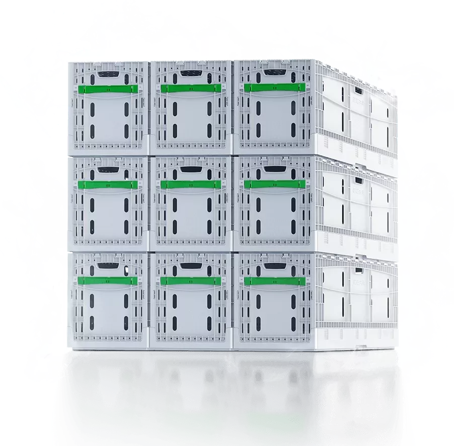 Flower Folding Crates | Novabox Systems