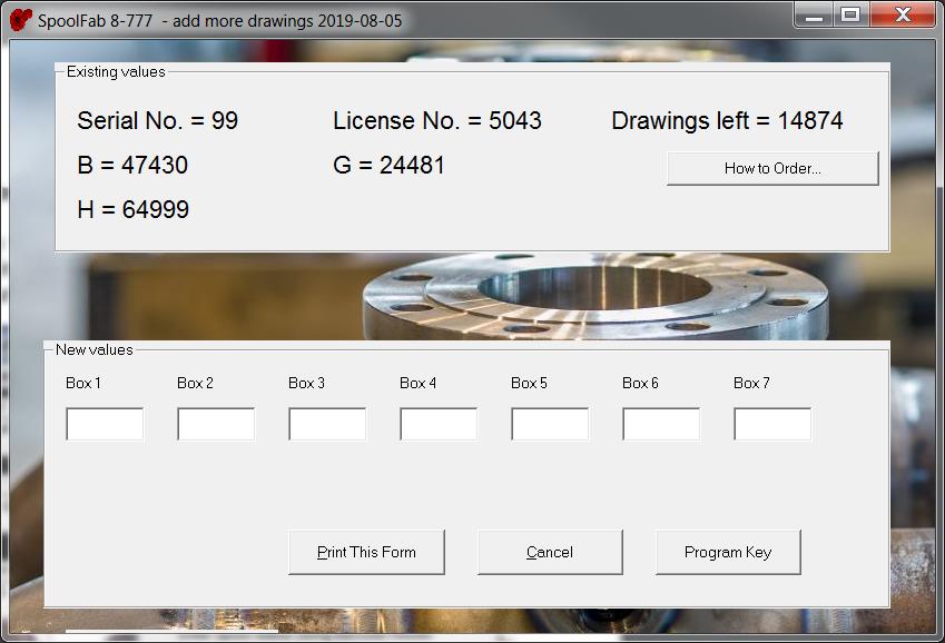 How To Order More Drawings - SpoolFab Piping Isometrics Drawing Software