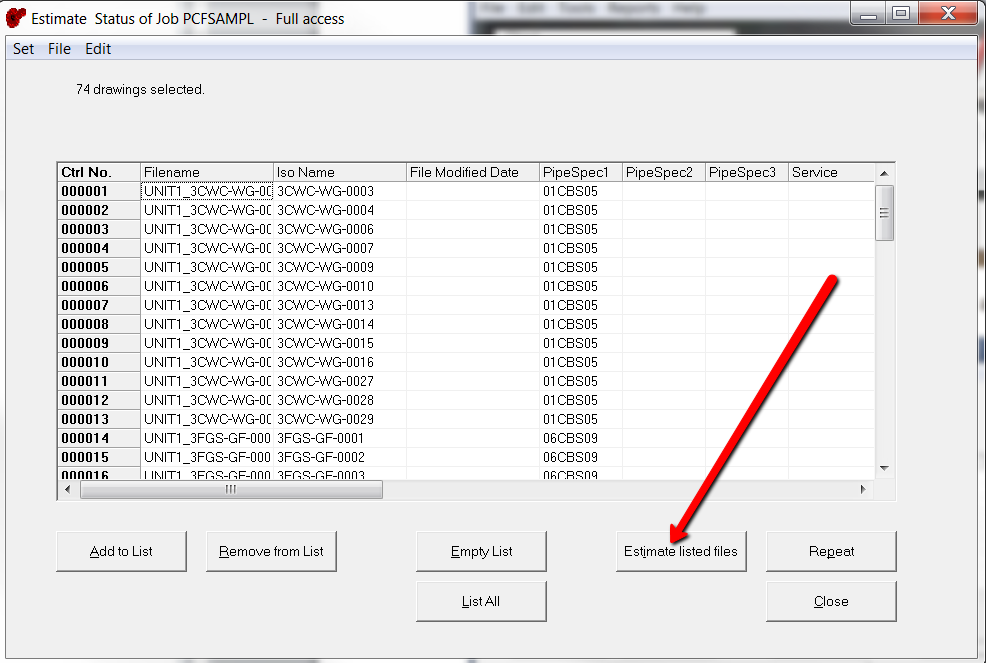 Estimating Based on IDF or PCF Files - SpoolFab Piping Isometrics ...