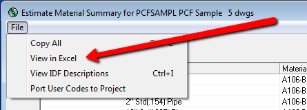 Estimating Based on IDF or PCF Files - SpoolFab Piping Isometrics ...