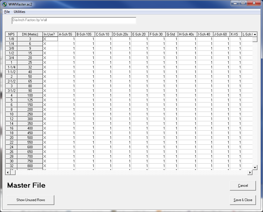 Calculating Diameter Inch - SpoolFab Piping Isometrics Drawing Software