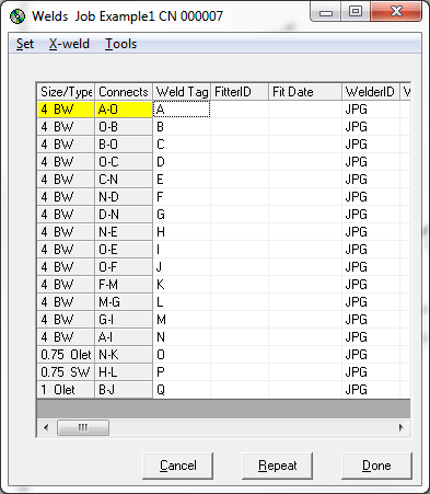 Calculating Diameter Inch - SpoolFab Piping Isometrics Drawing Software