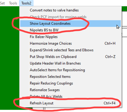 Layouts and How To Modify Them - SpoolFab Piping Isometrics Drawing ...
