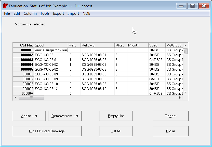 Introduction to Material Control - SpoolFab Piping Isometrics Drawing ...