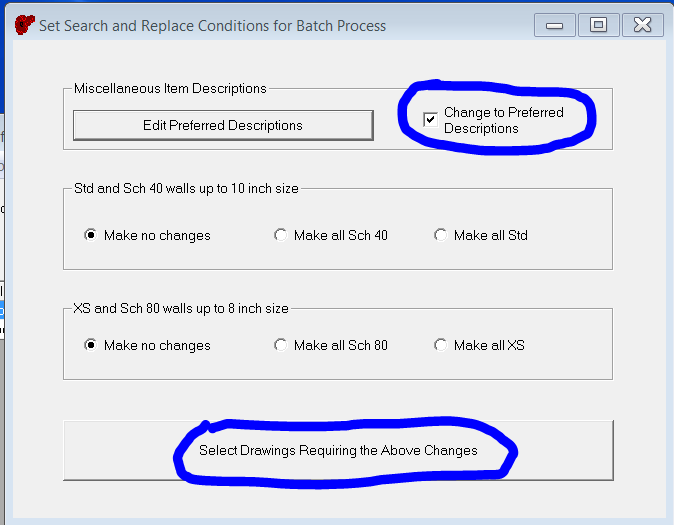 Adjusting Descriptions - SpoolFab Piping Isometrics Drawing Software