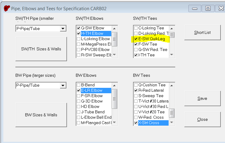 Adding SW QuikLeg - SpoolFab Piping Isometrics Drawing Software