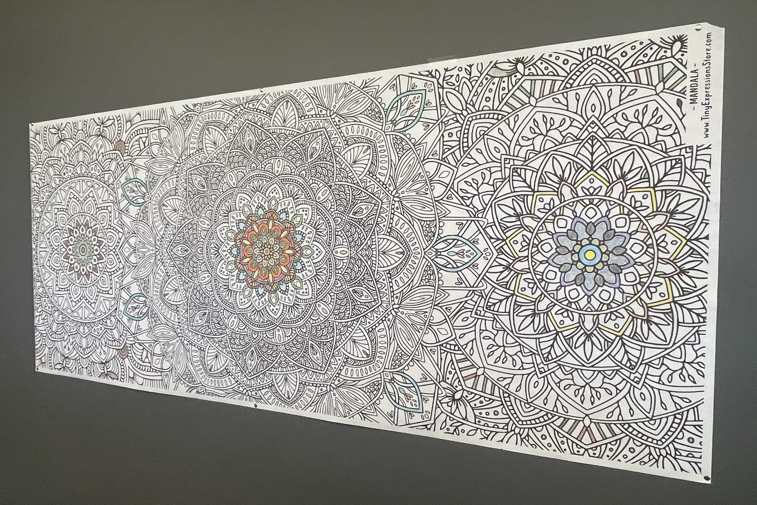 Given and Associates | Office-Wide Mandala Coloring