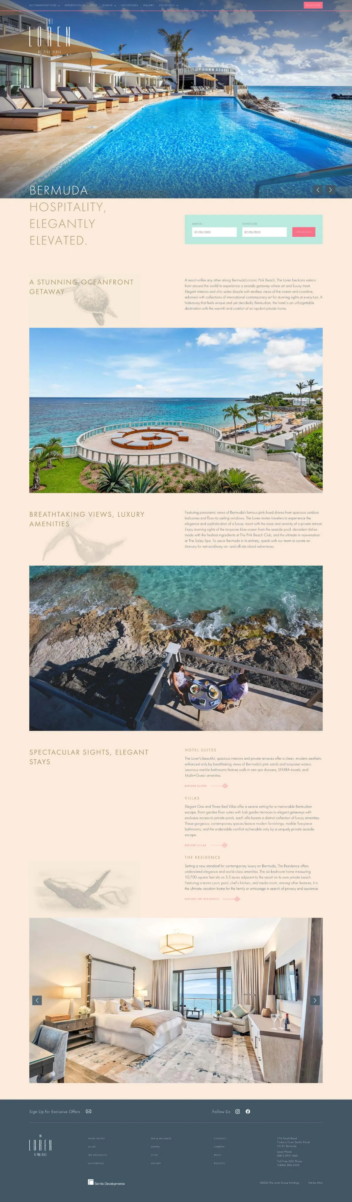 Custom Hospitality Web Design & Digital Marketing - Altos Work