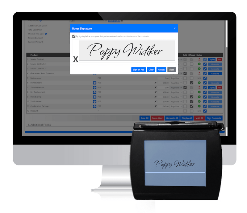 Electronic Signing | MenuMetric