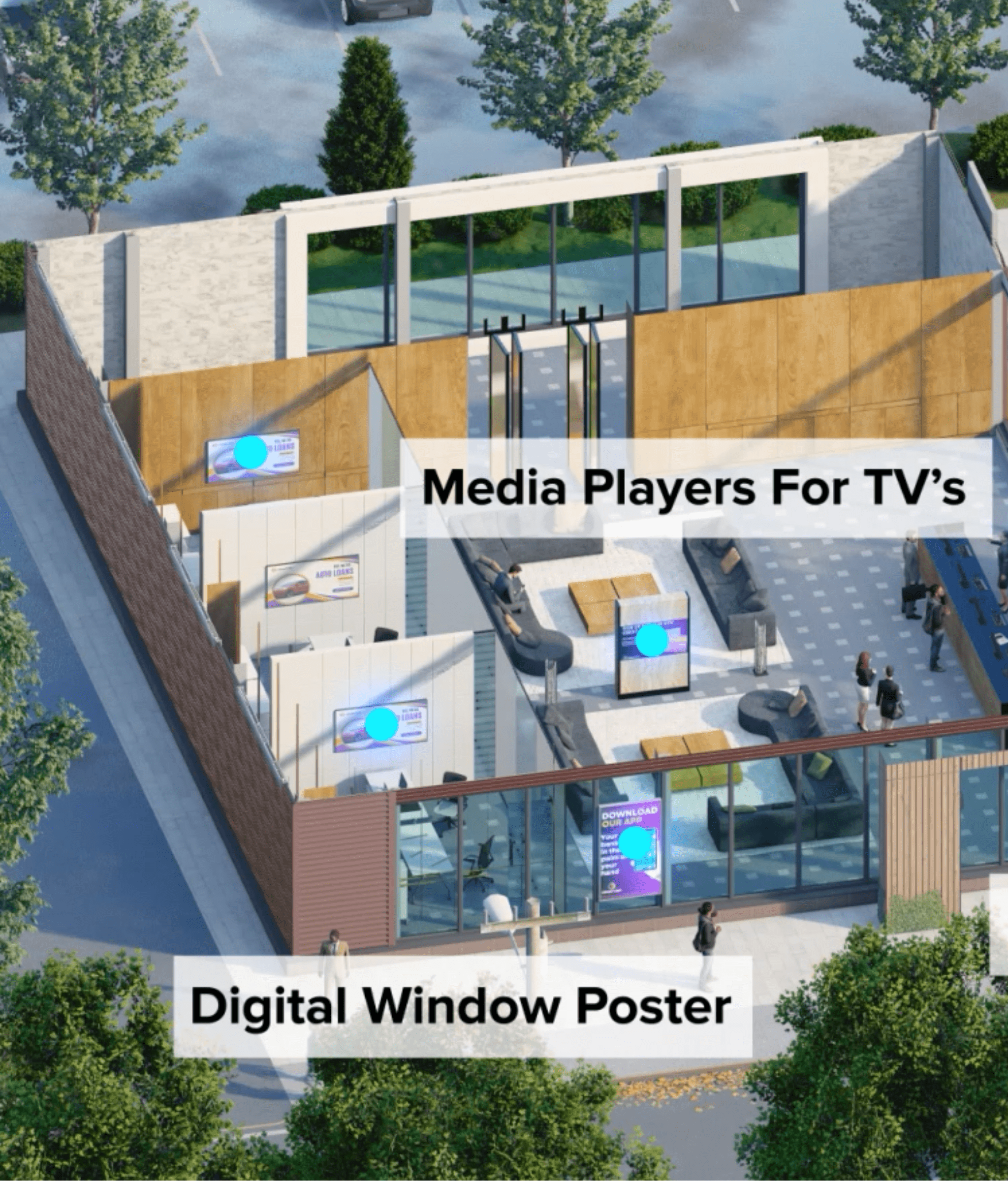 3D Animation for Digital Signage Solutions, USA