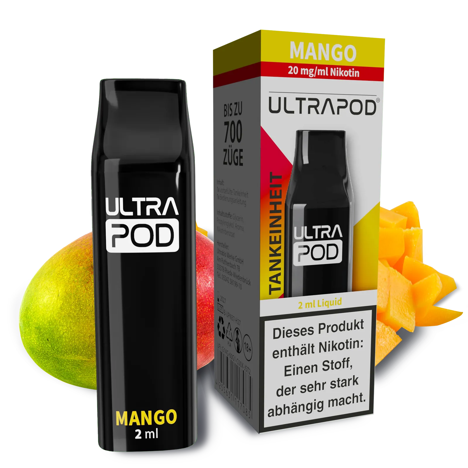 ULTRAPOD - Innovatives Pod-System und einweg eZigarette von Ultrabio ...