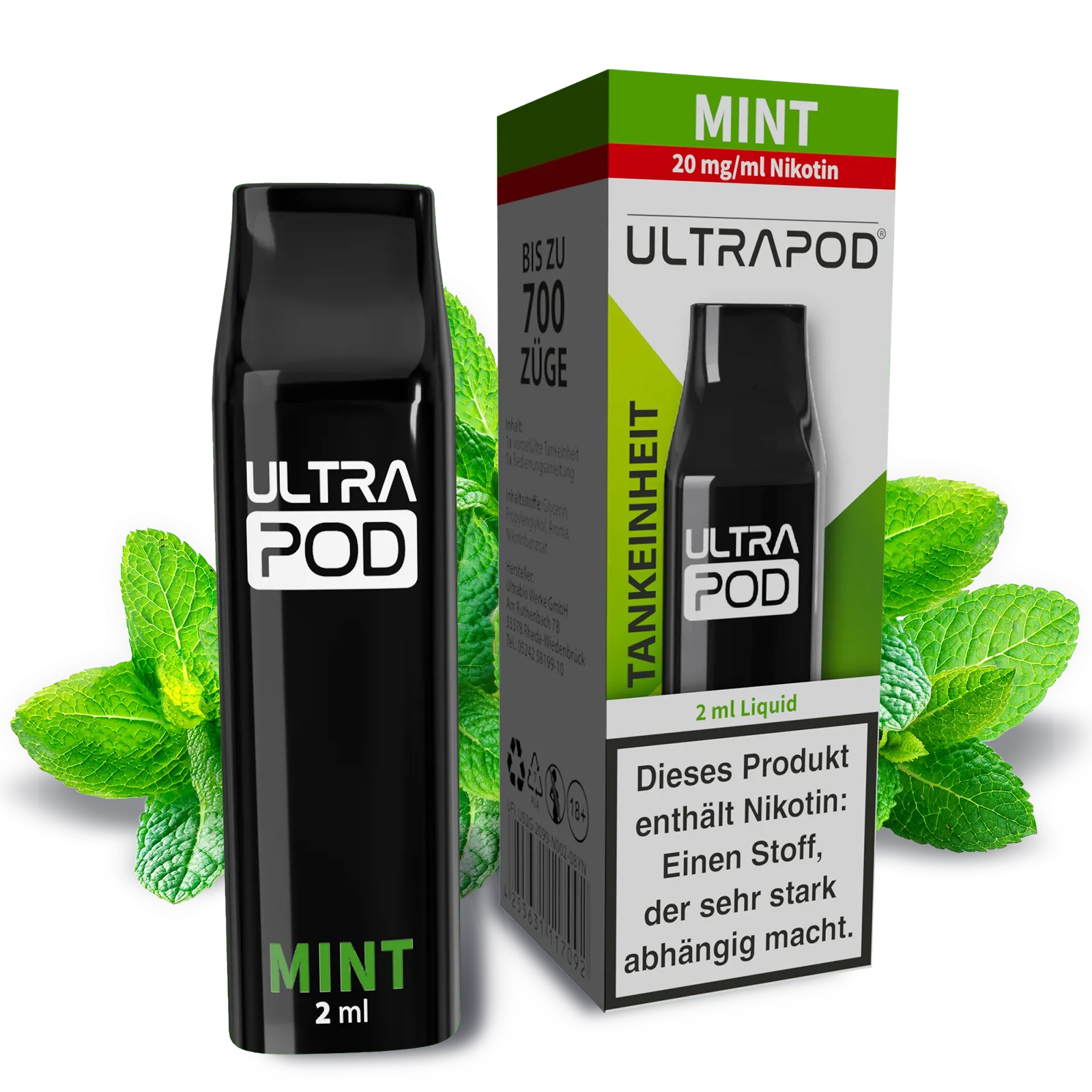 ULTRAPOD - Innovatives Pod-System und einweg eZigarette von Ultrabio ...