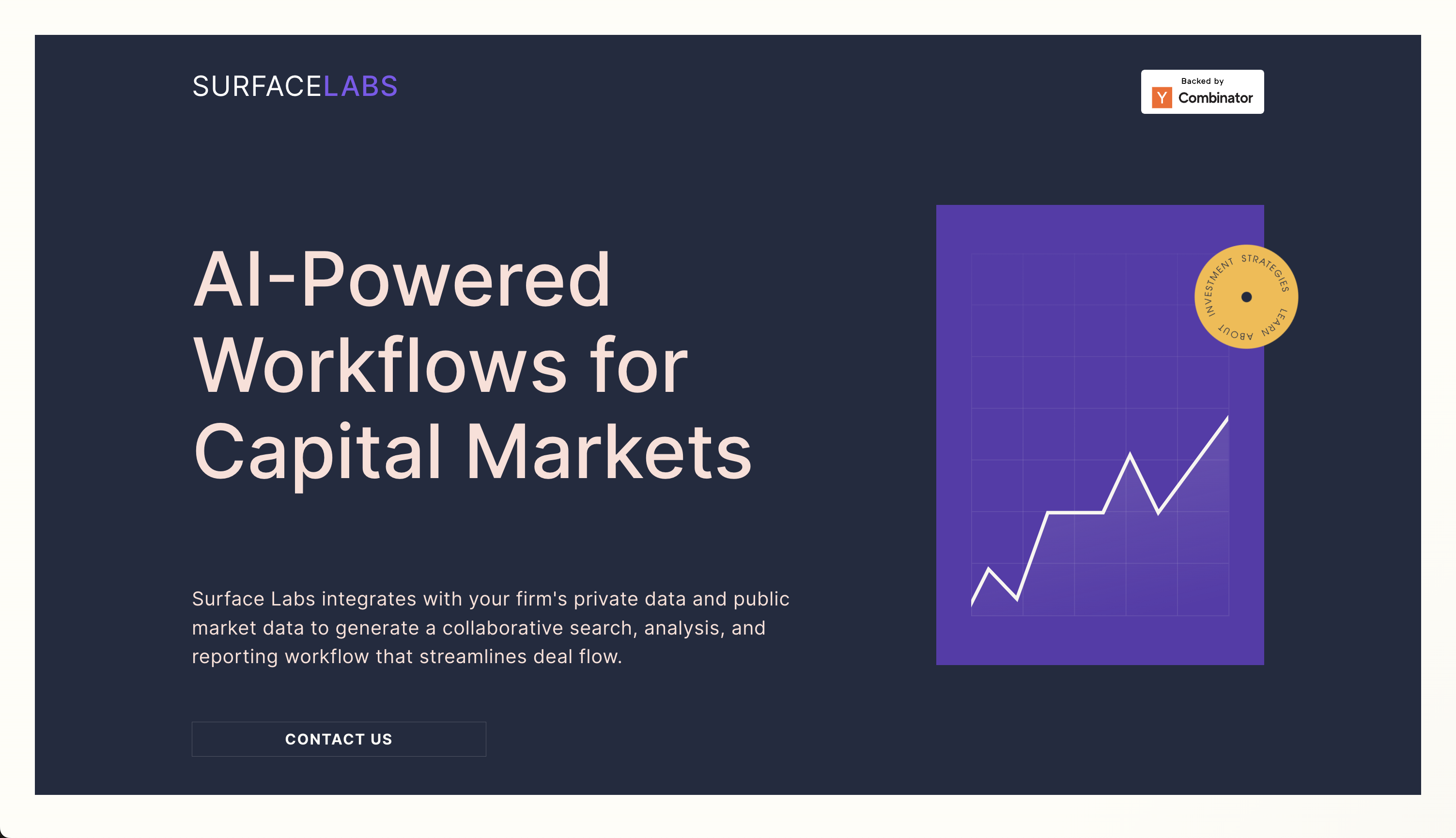 Surface Labs | AI-Powered Workflows for Capital Markets