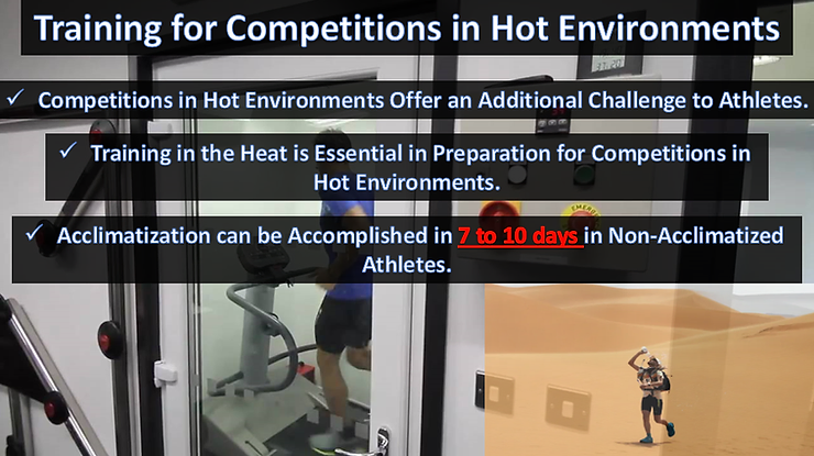 Training for Competitions in Hot Environments