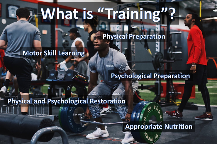 What Is "Training"?