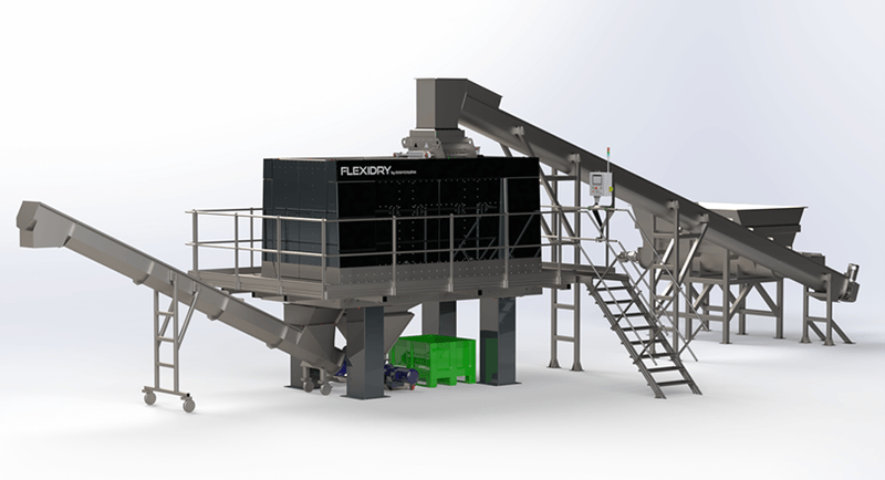 FLEXIDRY et FLEXIBOOST, déconditionneurs de biodéchets - Green Creative