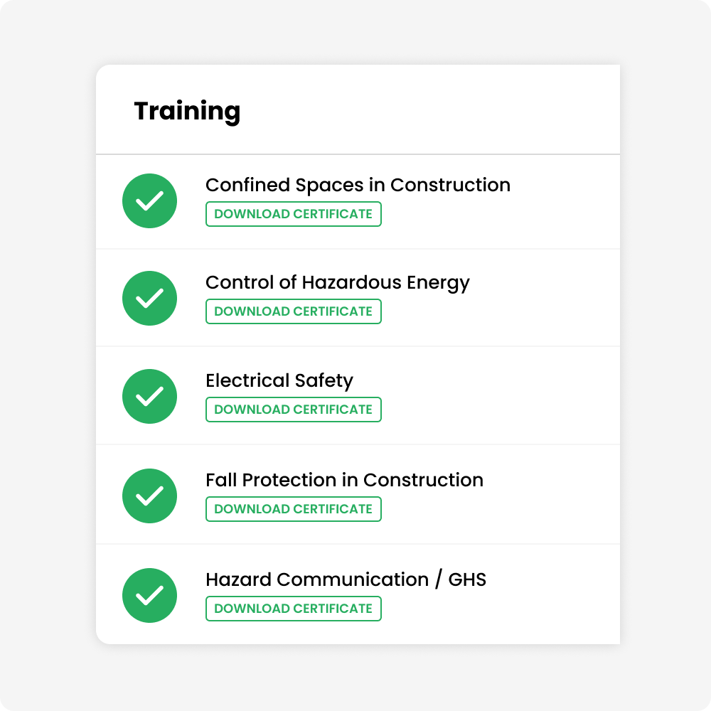 WorkerSafe - App for easy worker safety management