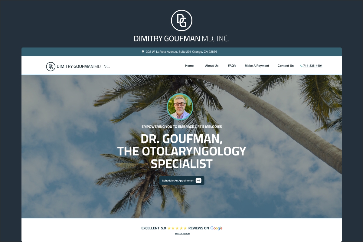 Dimitry B. Goufman, MD | Otolaryngology