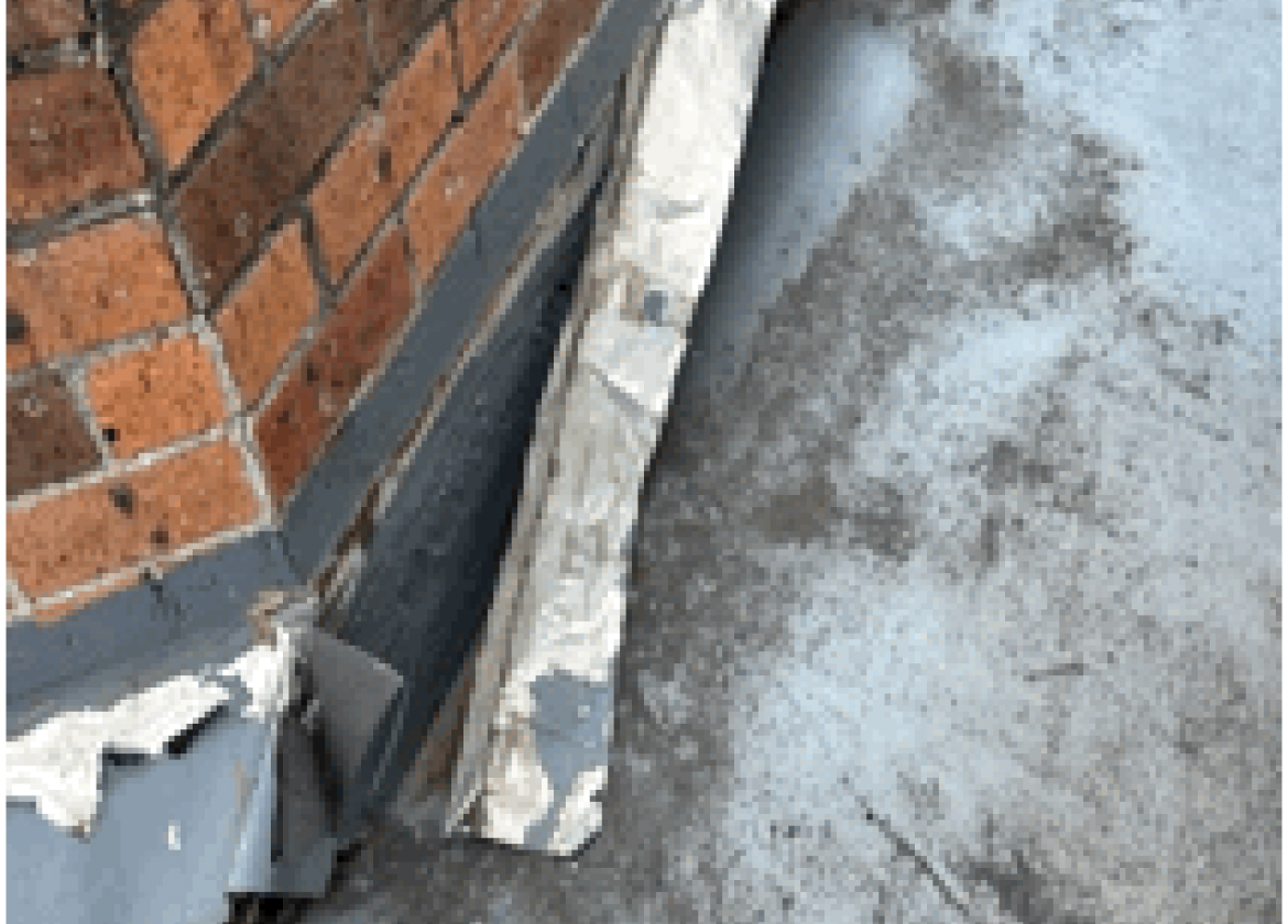 Rectifying existing waterproofing membrane