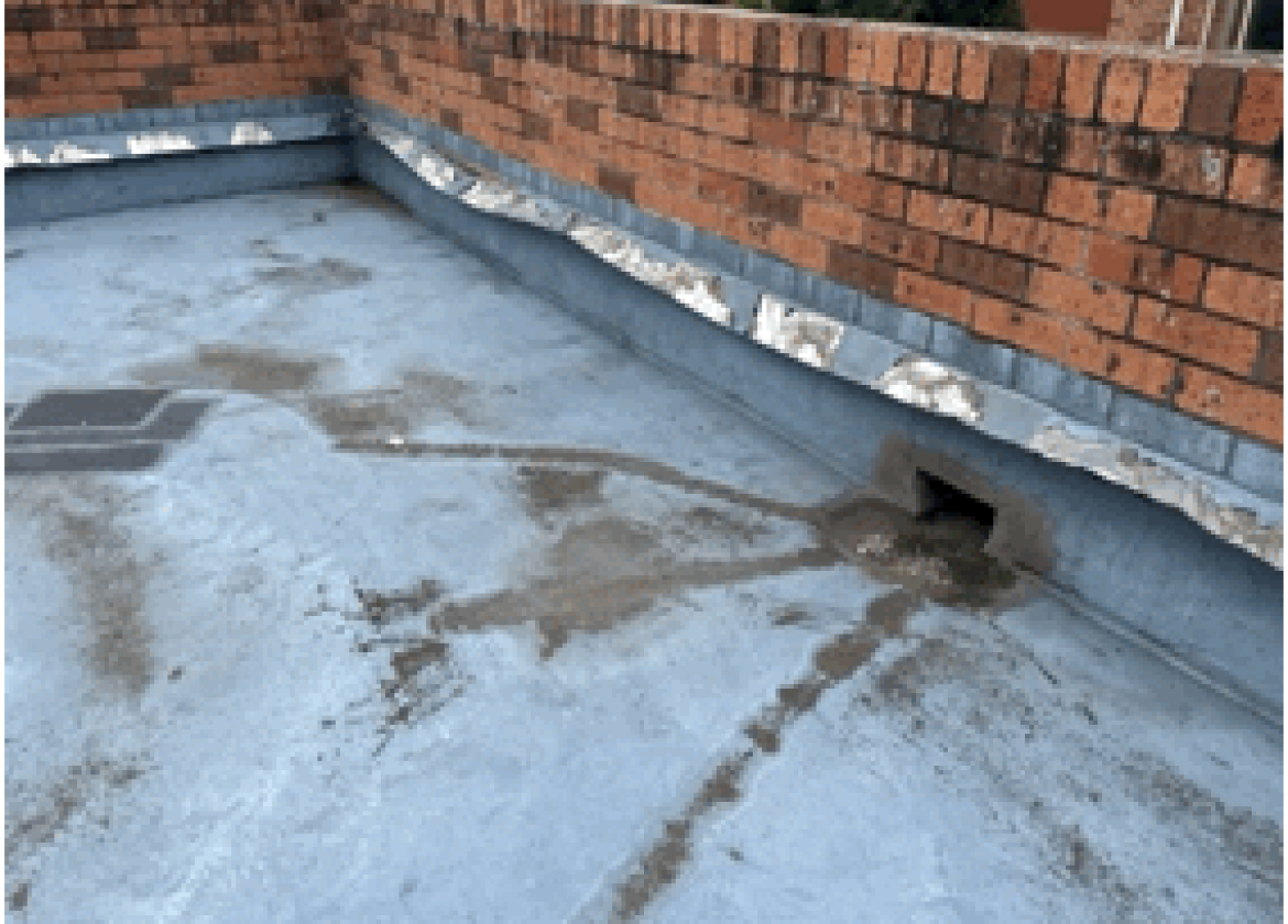 Rectifying existing waterproofing membrane