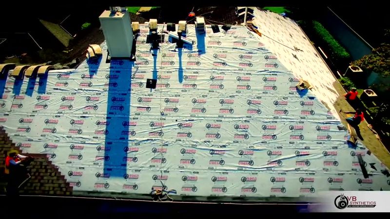 Synthetic Roofing Underlayments - VB Synthetics