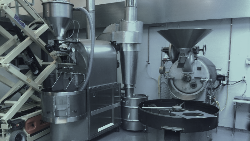 Structure of a Roasting Machine to Understand the Principle of Heat Supply
