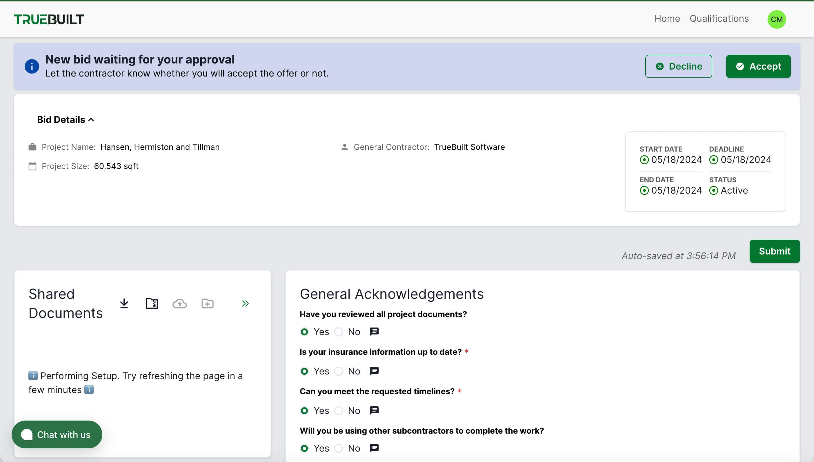 Truebuilt Software Platform - Leading pre-construction services platform for general contractors ...