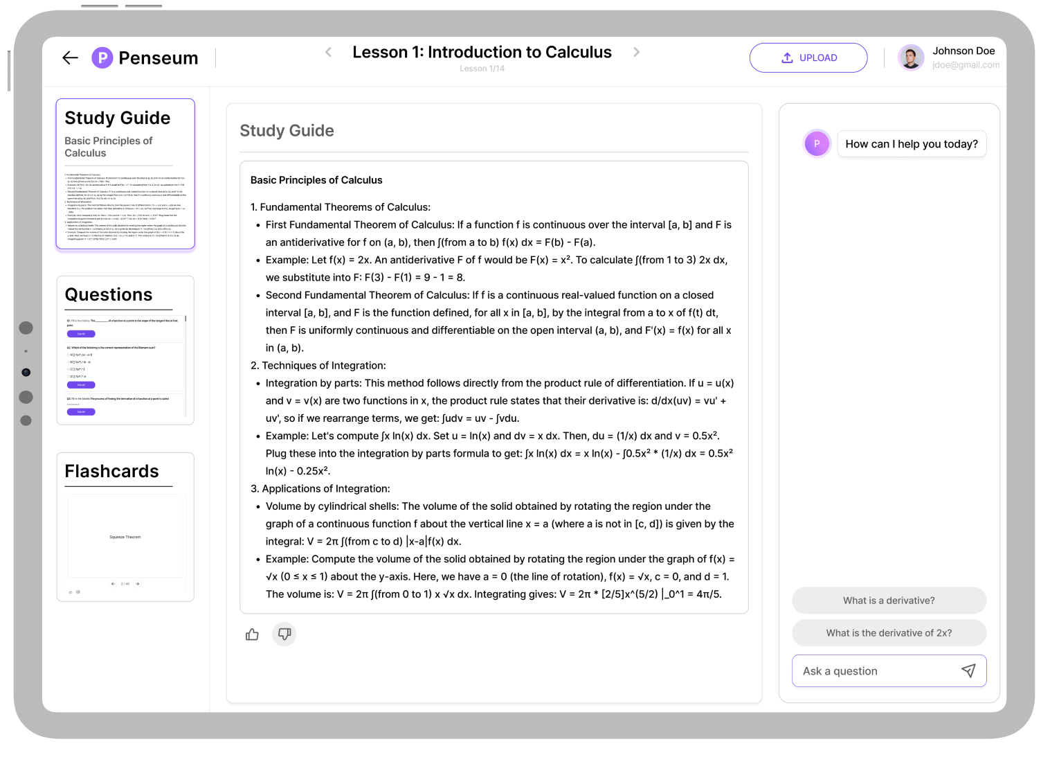 Penseum - Your AI-Powered Study Partner