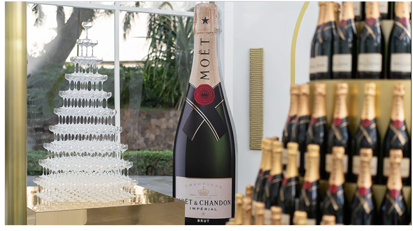 Portfolio | Moet & Chandon Pop Up Store