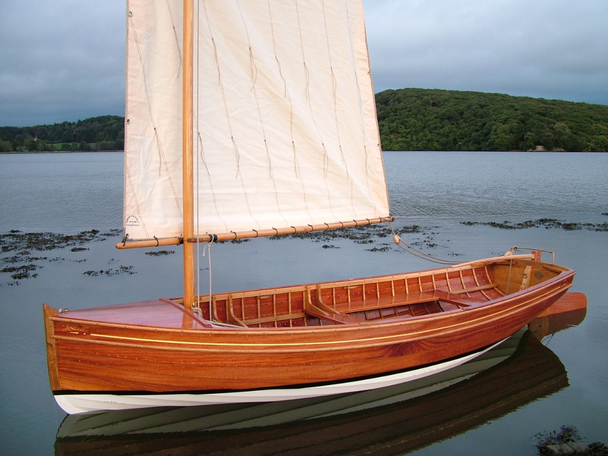Traditional Wooden Clinker Boat - Heyland Marine