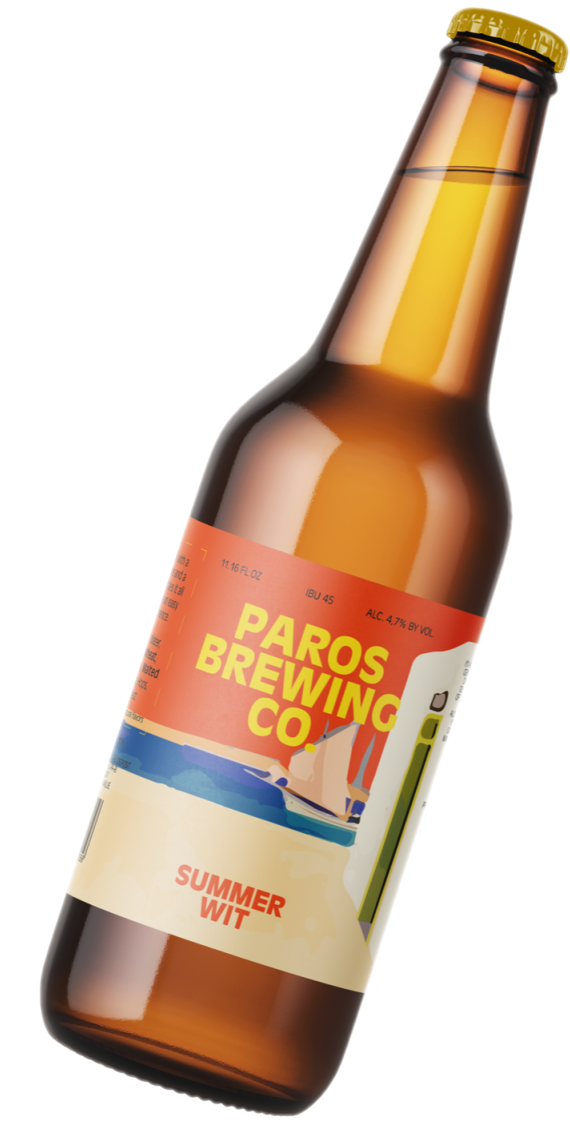 Beer From a Brewery in the Sun | PAROS BREWERY CO.