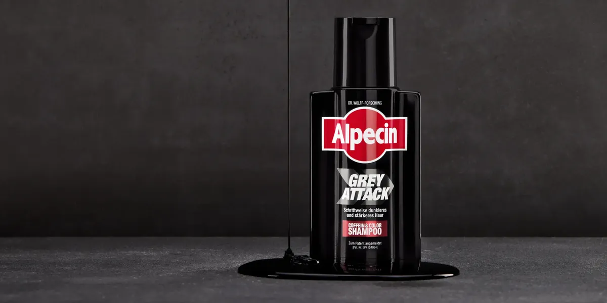 Alpecin Grey Attack: Dla stopniowo ciemniejszych i mocniejszych włosów