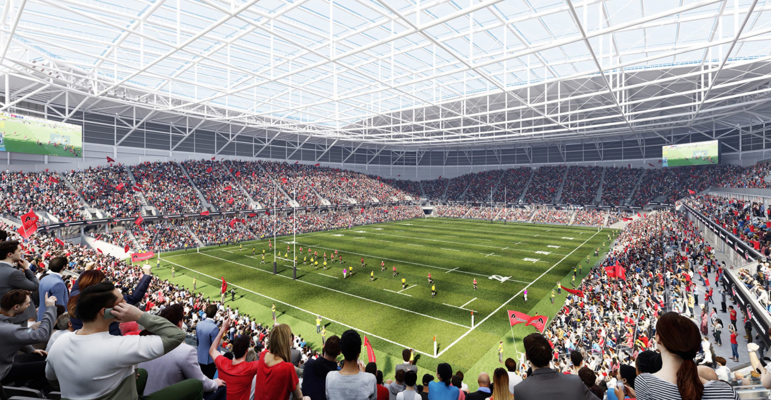 Sprinkler Design | Te Kaha - Canterbury's Multi-Use Arena