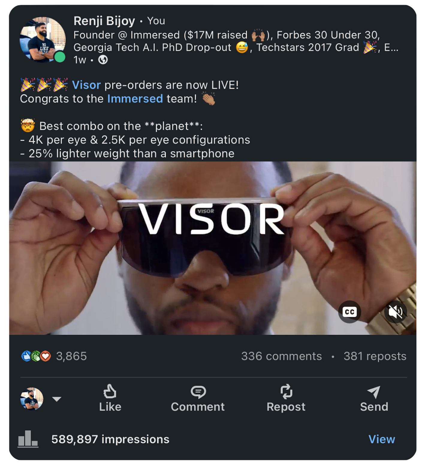 Make Visor your portable office.