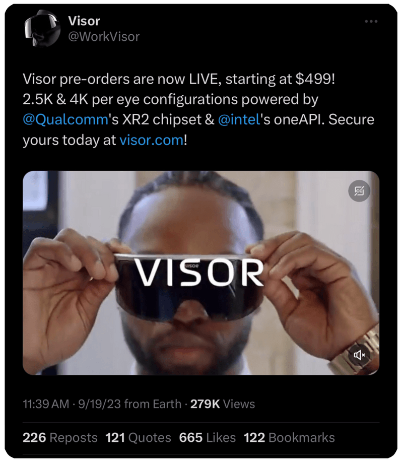 Make Visor your portable office.