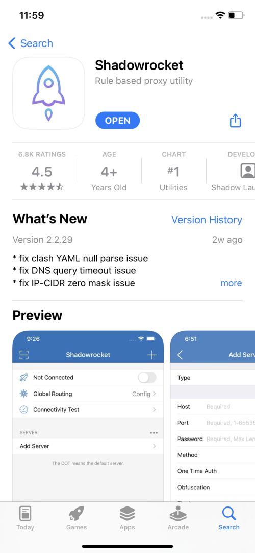 Vector Link - iOS NaiveProxy Manual Setup Guide