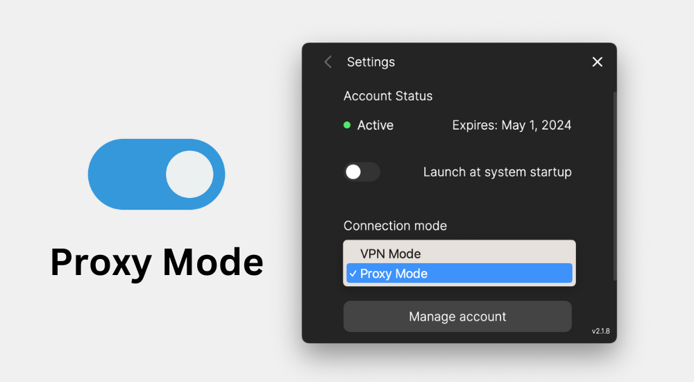 Vector Link - Introducing Vector Link Desktop App's brand new proxy mode