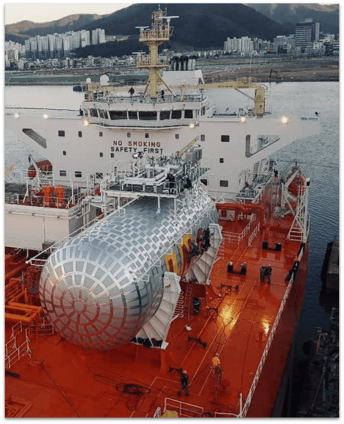 LNG Fuel/Bunker Tank Panel Systems