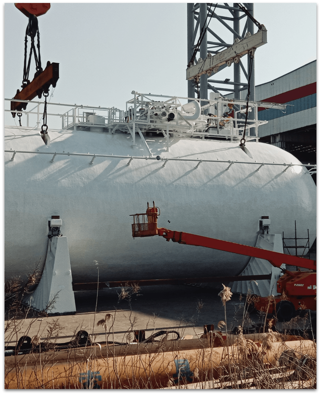 LNG/LEG/LPG Cargo/Fuel/Bunker Tank SPF Systems