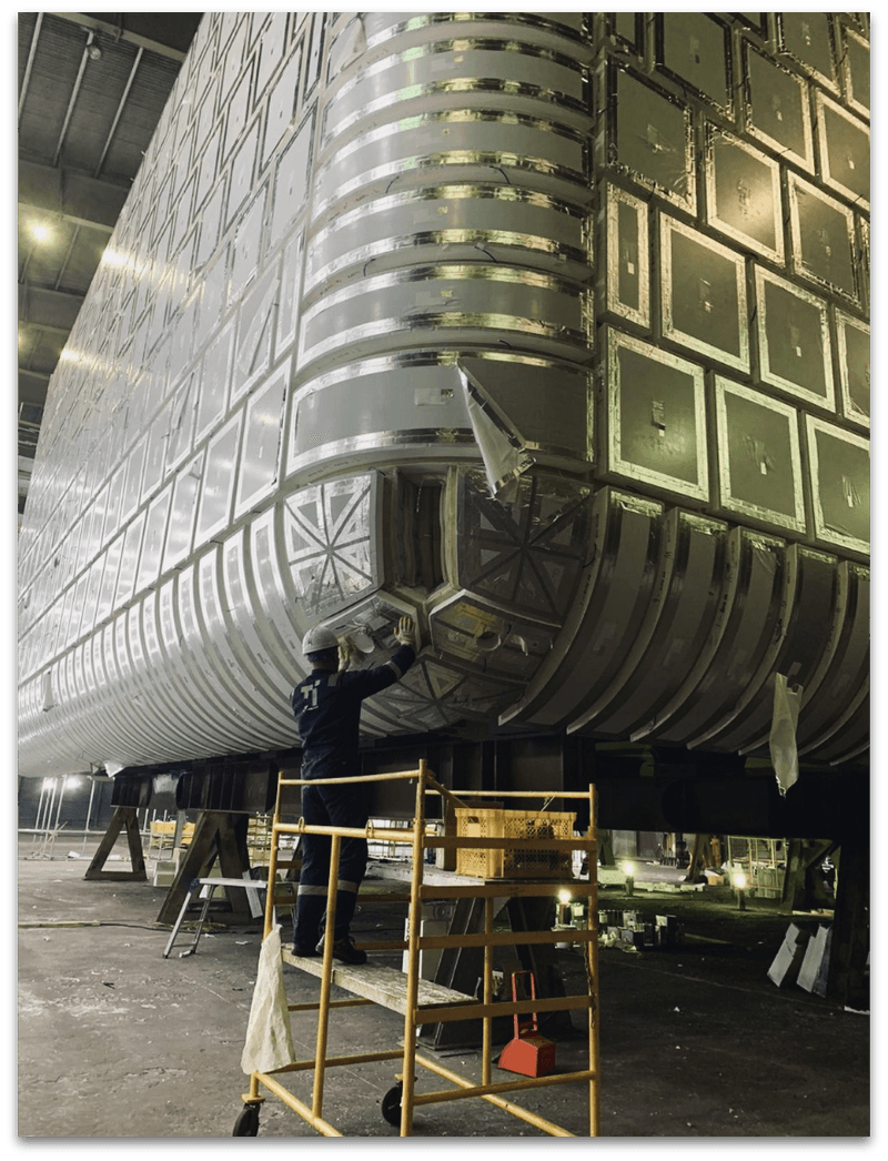 LNG/LEG Type B Panel Systems