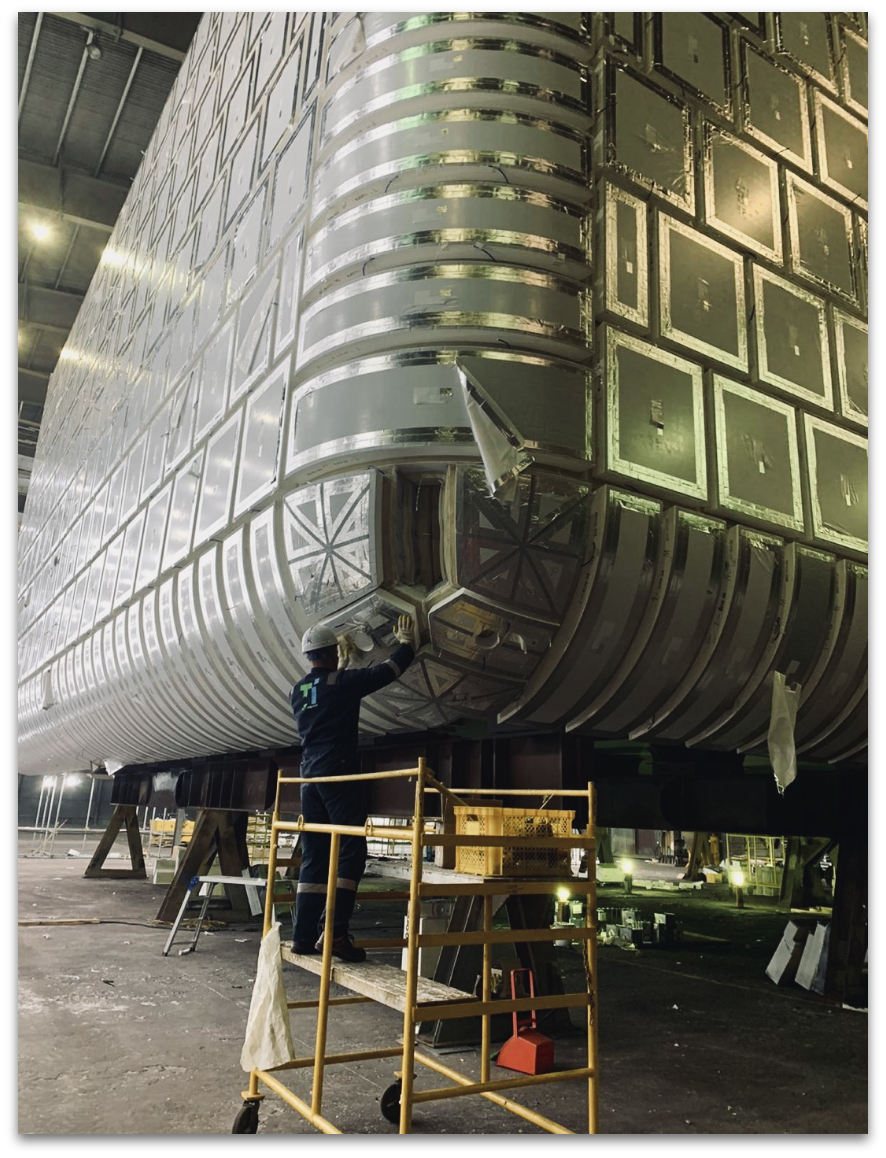 LNG/LEG Type B Panel Systems