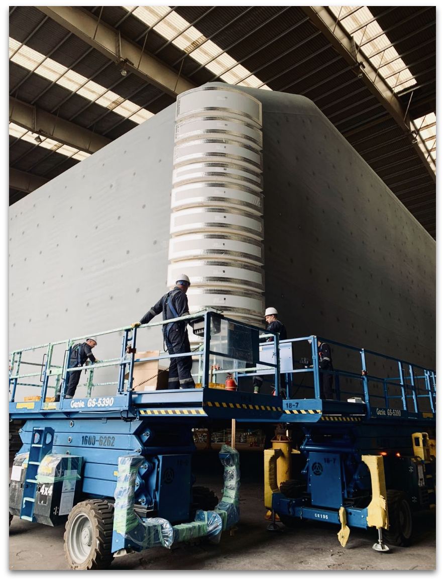 LNG/LEG Type B Panel Systems