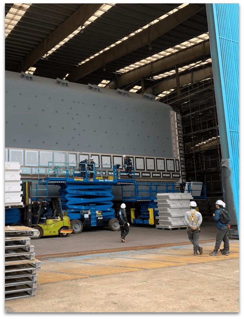 LNG/LEG Type B Panel Systems