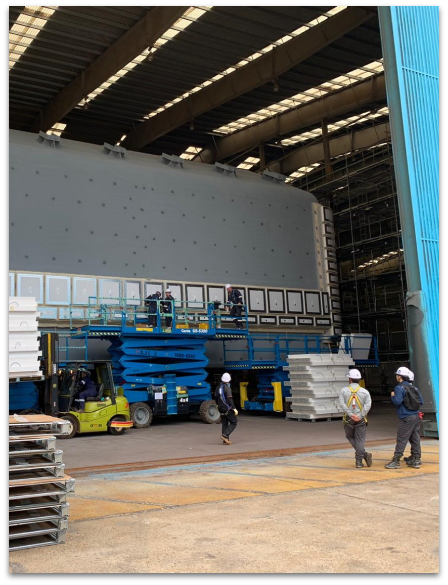 LNG/LEG Type B Panel Systems