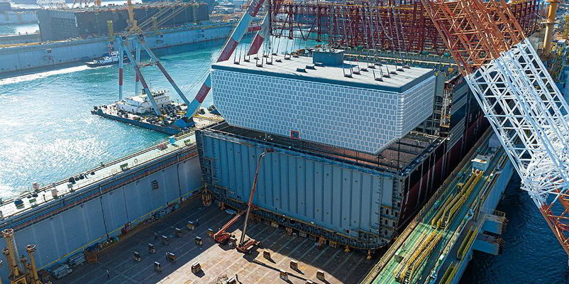 DSME Order 6+6 “TiG Type B Panel” Fuel tanks