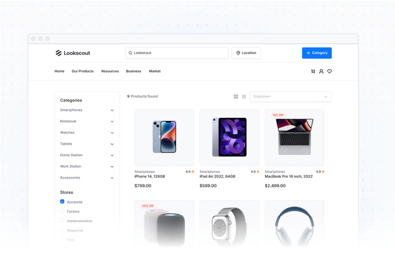 Lookscout - Supercharge your UI/UX Design Workflow