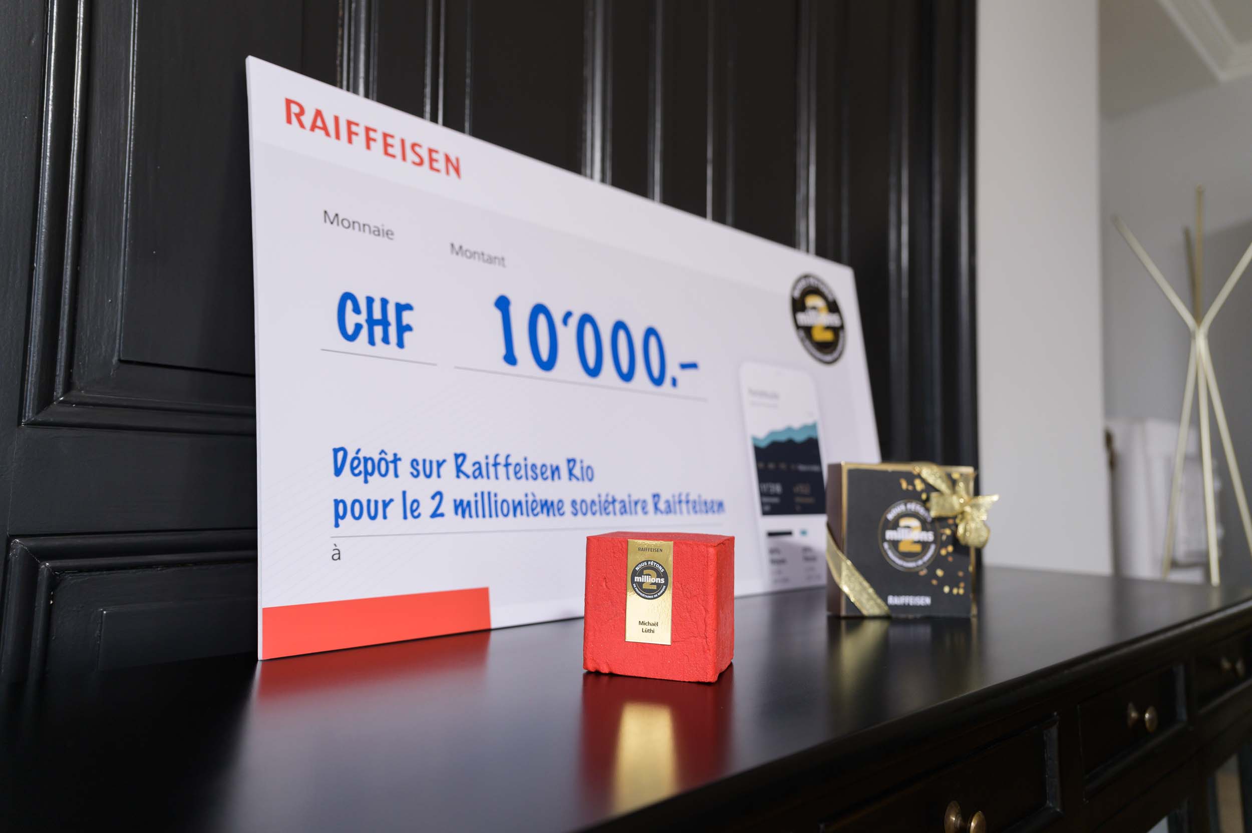 L'événement marquant de la banque Raiffeisen : WMH